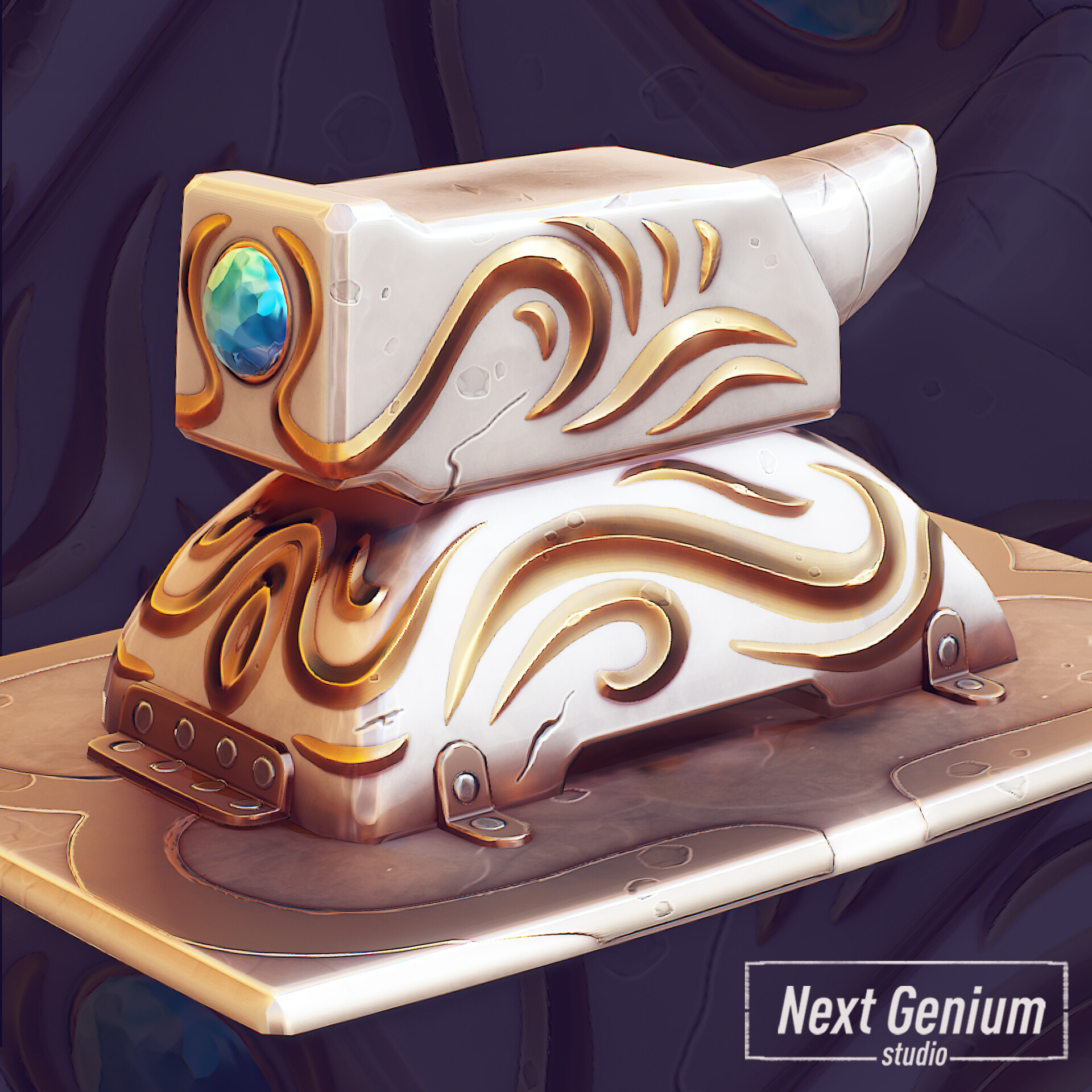 ArtStation - Stylized Anvil