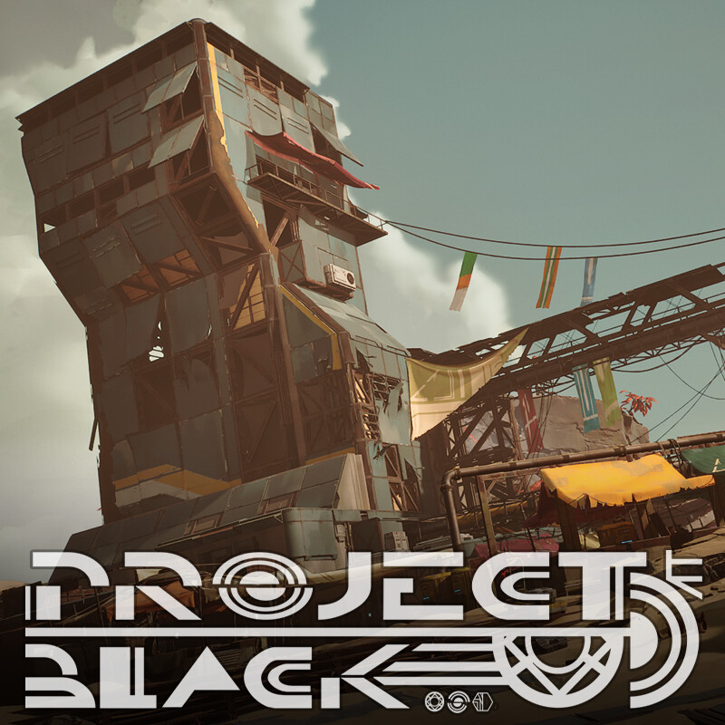 ArtStation - Project Black - Art Prototype - Environment Art