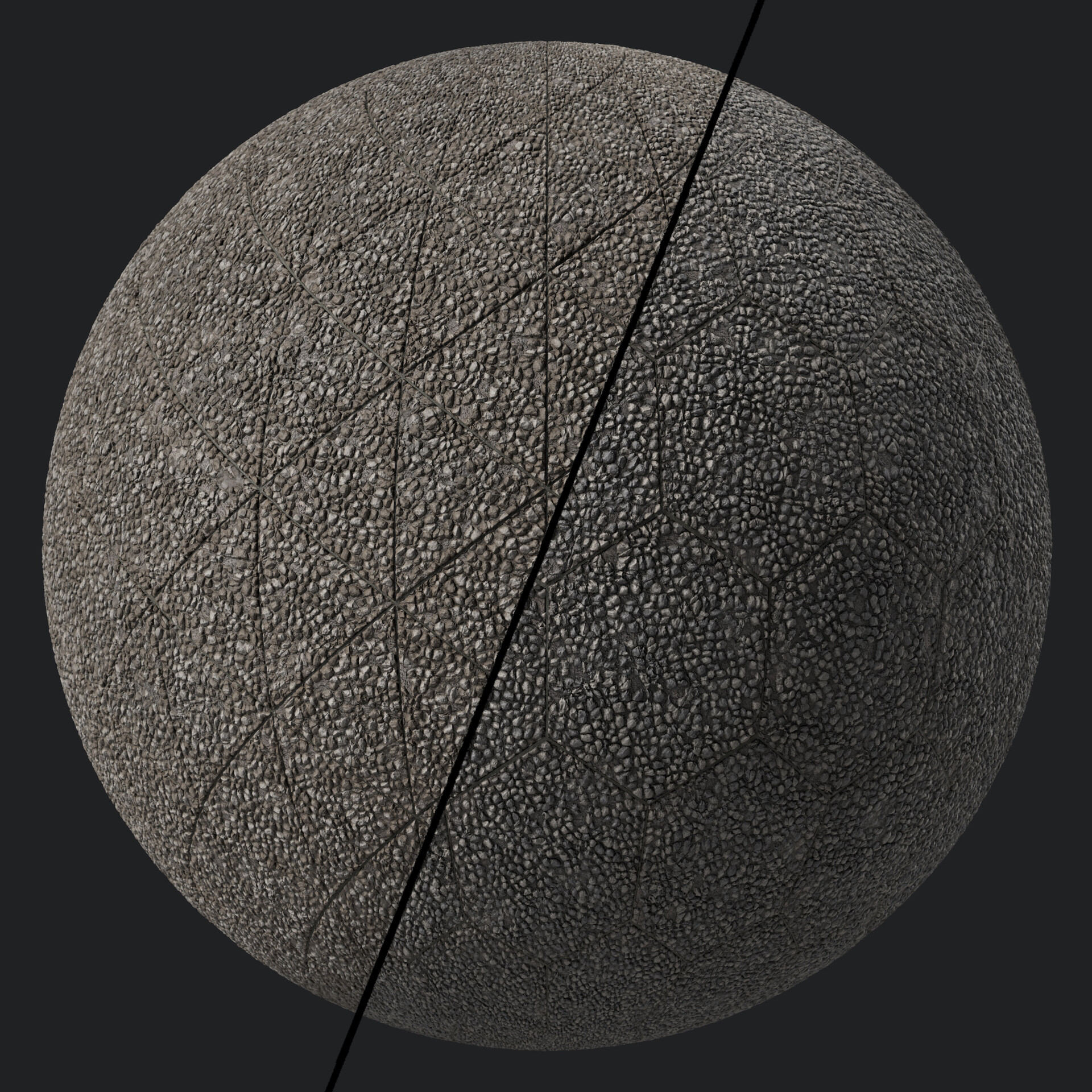 ArtStation - Tile Materials 47- Floor Tiling By Gravel | Sbsar Pbr 4k ...