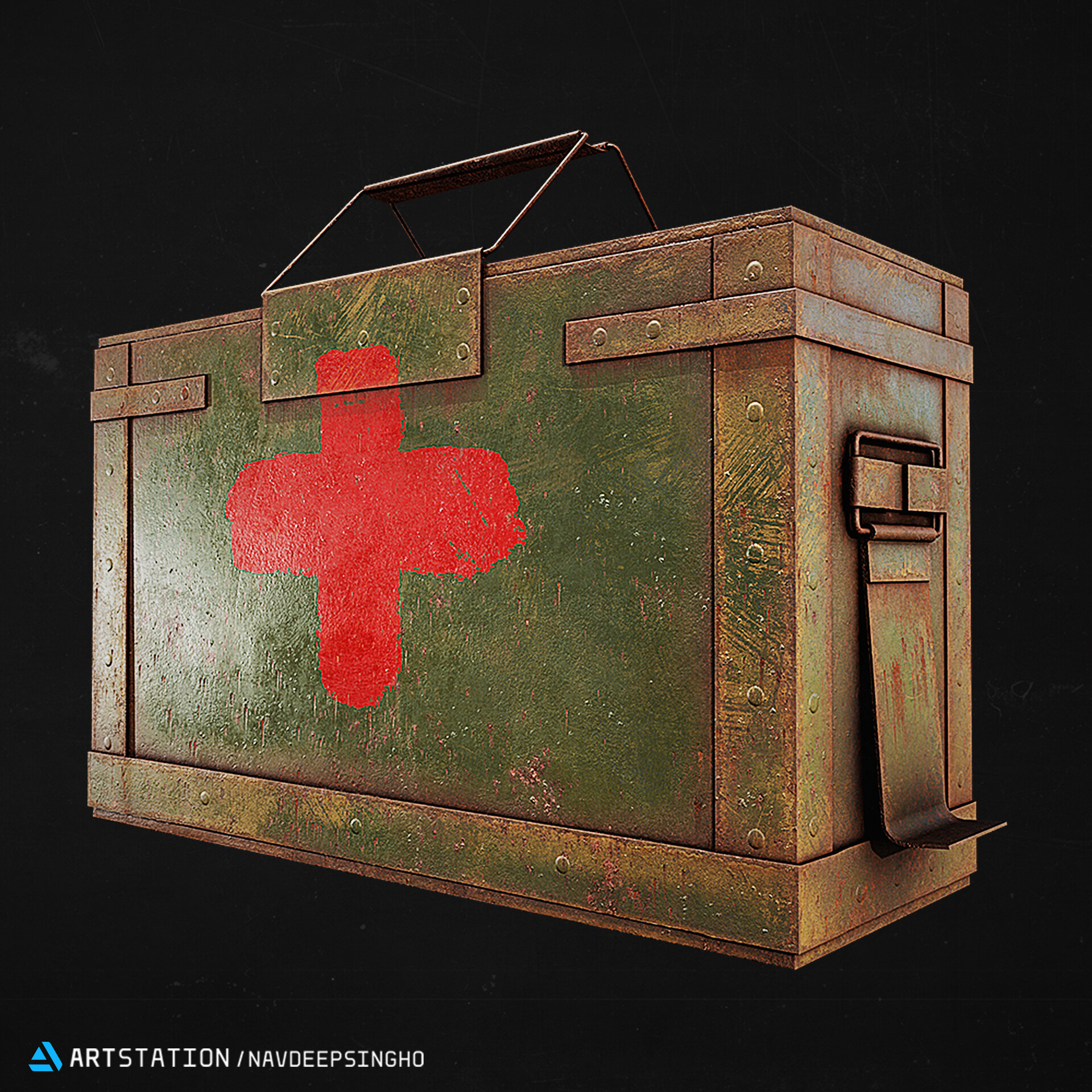 ArtStation - Medical Supplies Box