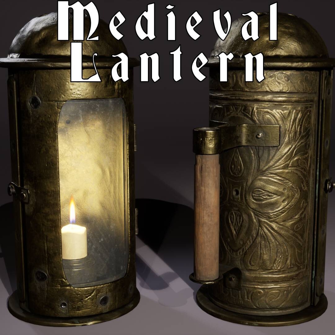 ArtStation - Medieval Lantern