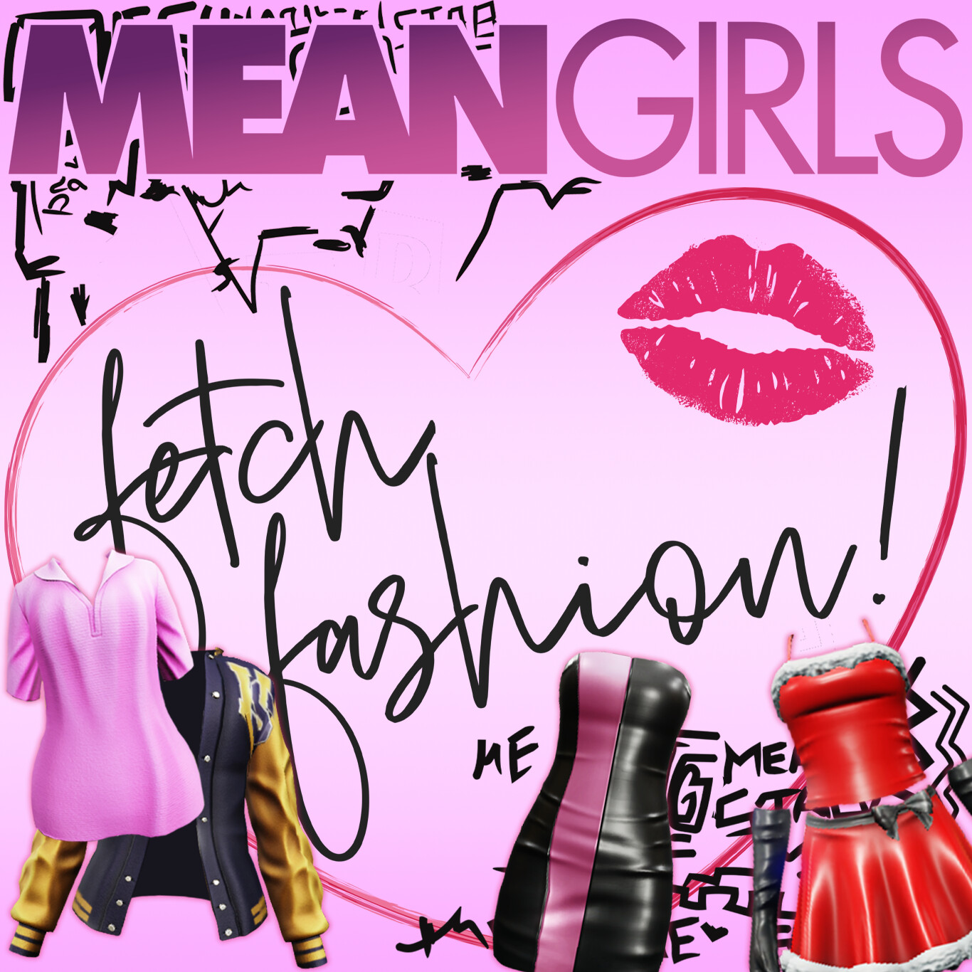 ArtStation - Mean Girls: Fetch Fashion | My Contributions