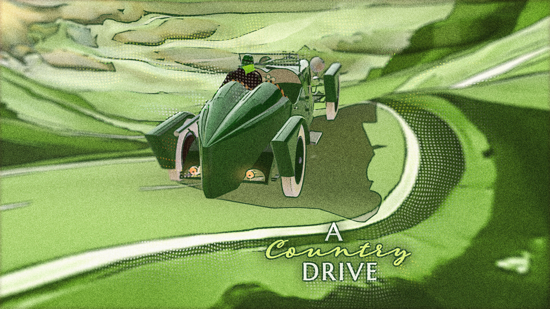 ArtStation - A COUNTRY DRIVE