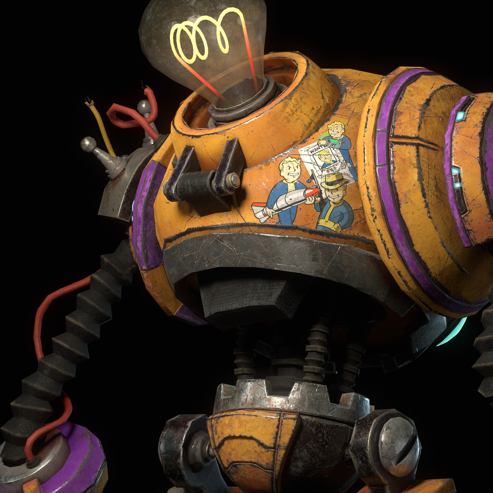 ArtStation - Lmp Mecha Fan Art