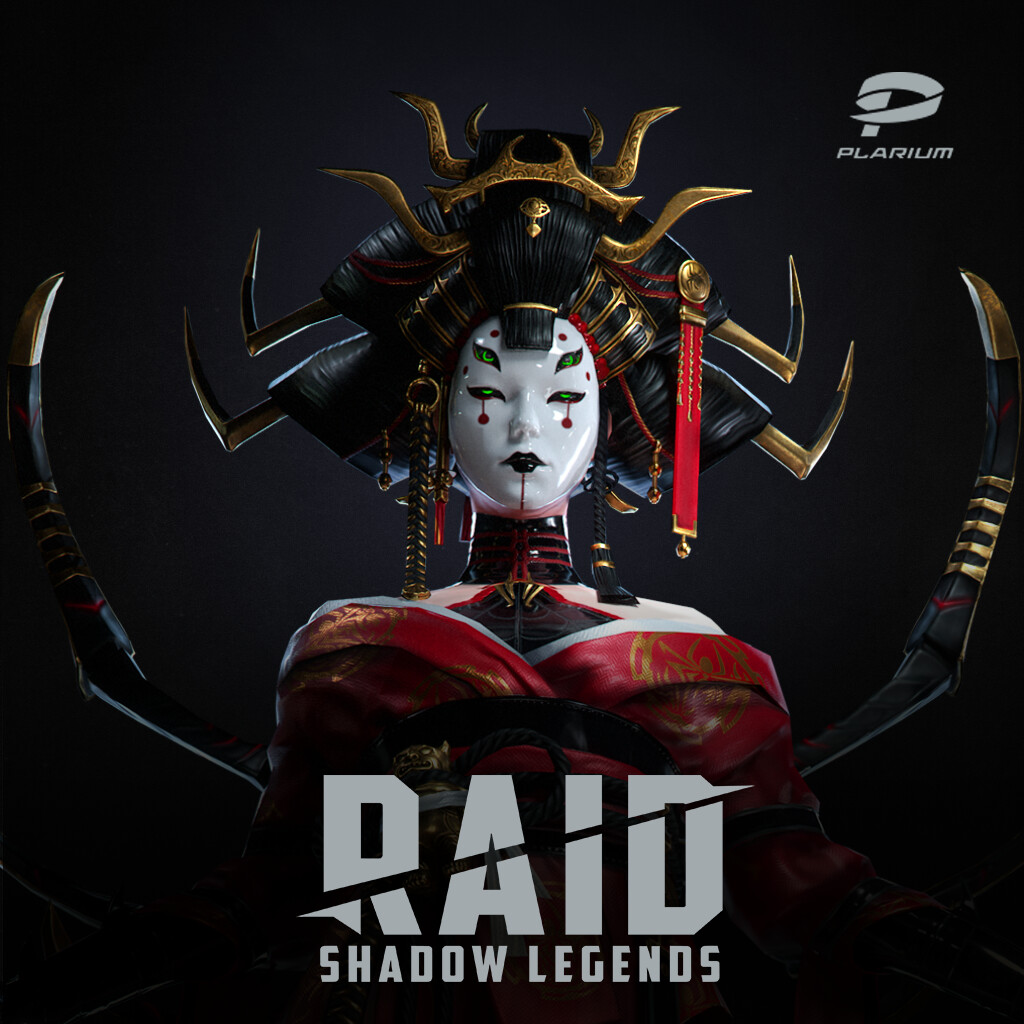 ArtStation - Lady Mikage. Raid: Shadow Legends