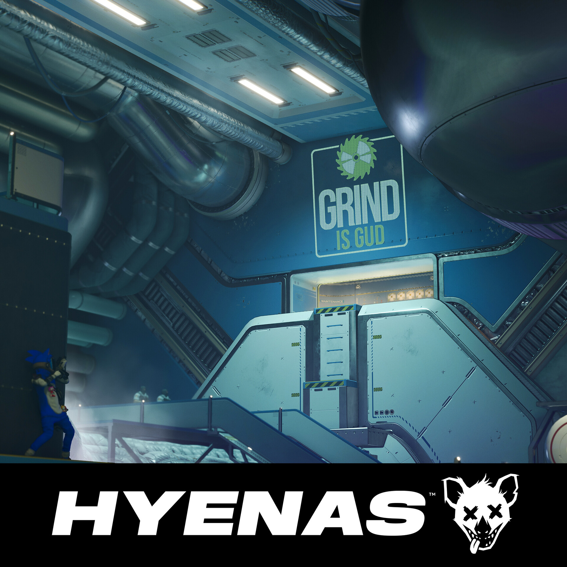 ArtStation - Hyenas - Engineering Room
