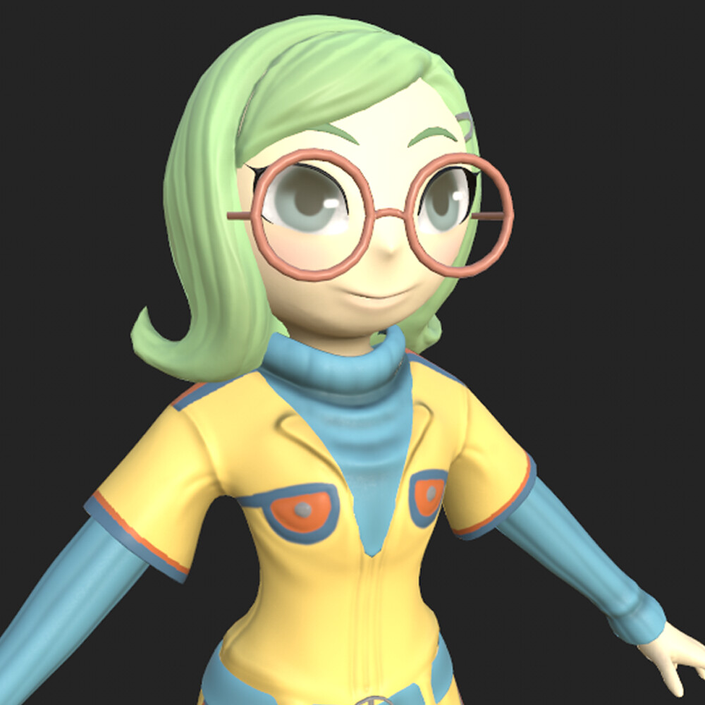 ArtStation - HM:AP Phoebe Character Model