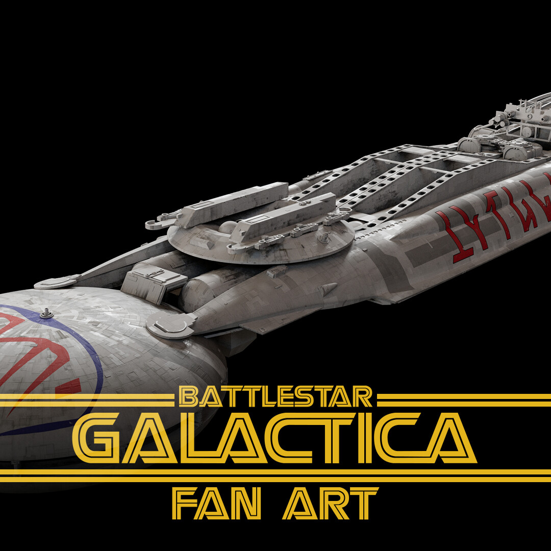 ArtStation - BSG Colonial Fleet - Astral Queen