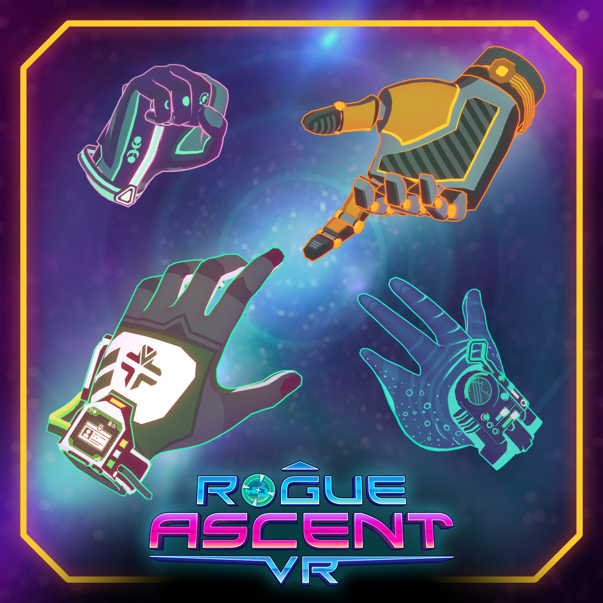 ArtStation - Hands & Shields | Rogue Ascent