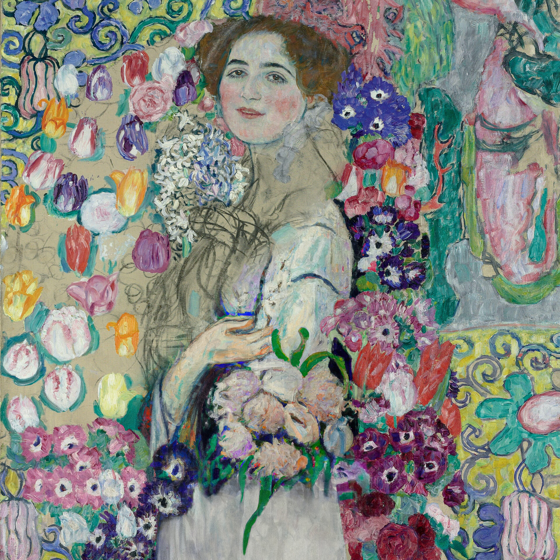 ArtStation - Cultural Heritage AI Restoration | Gustav Klimt - Ria Munk ...