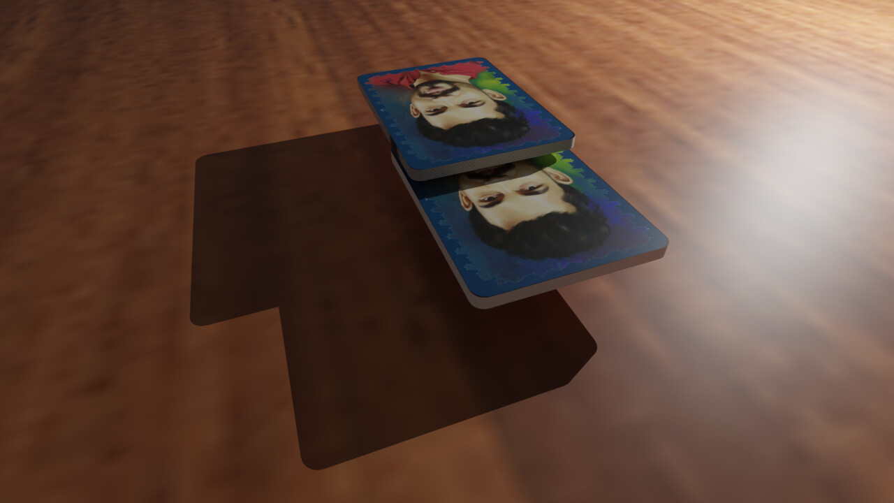 ArtStation - Card shuffling