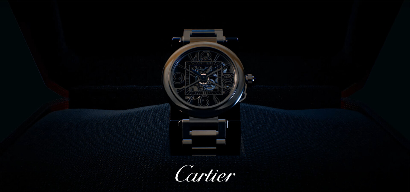 ArtStation - Pasha Skeleton Watch by Cartier
