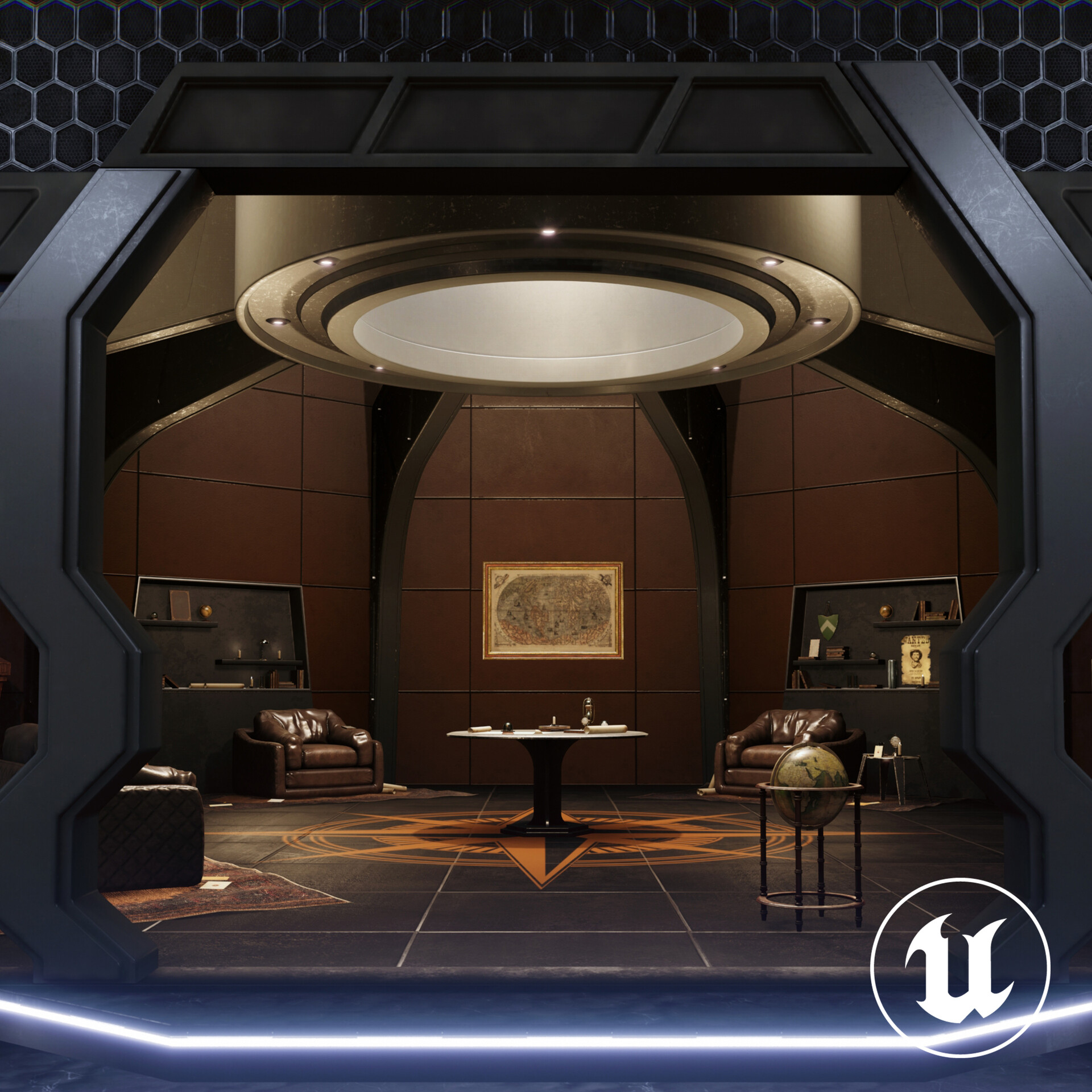 ArtStation - Time Travel Spaceship