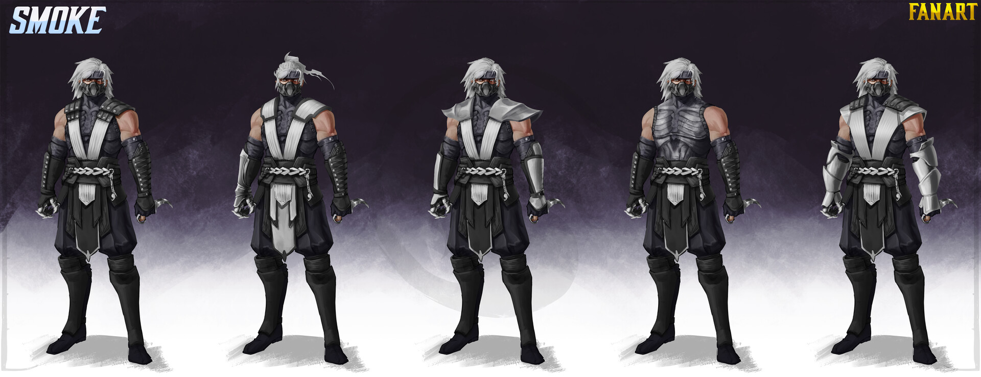 ArtStation - Mortal Kombat - Smoke design