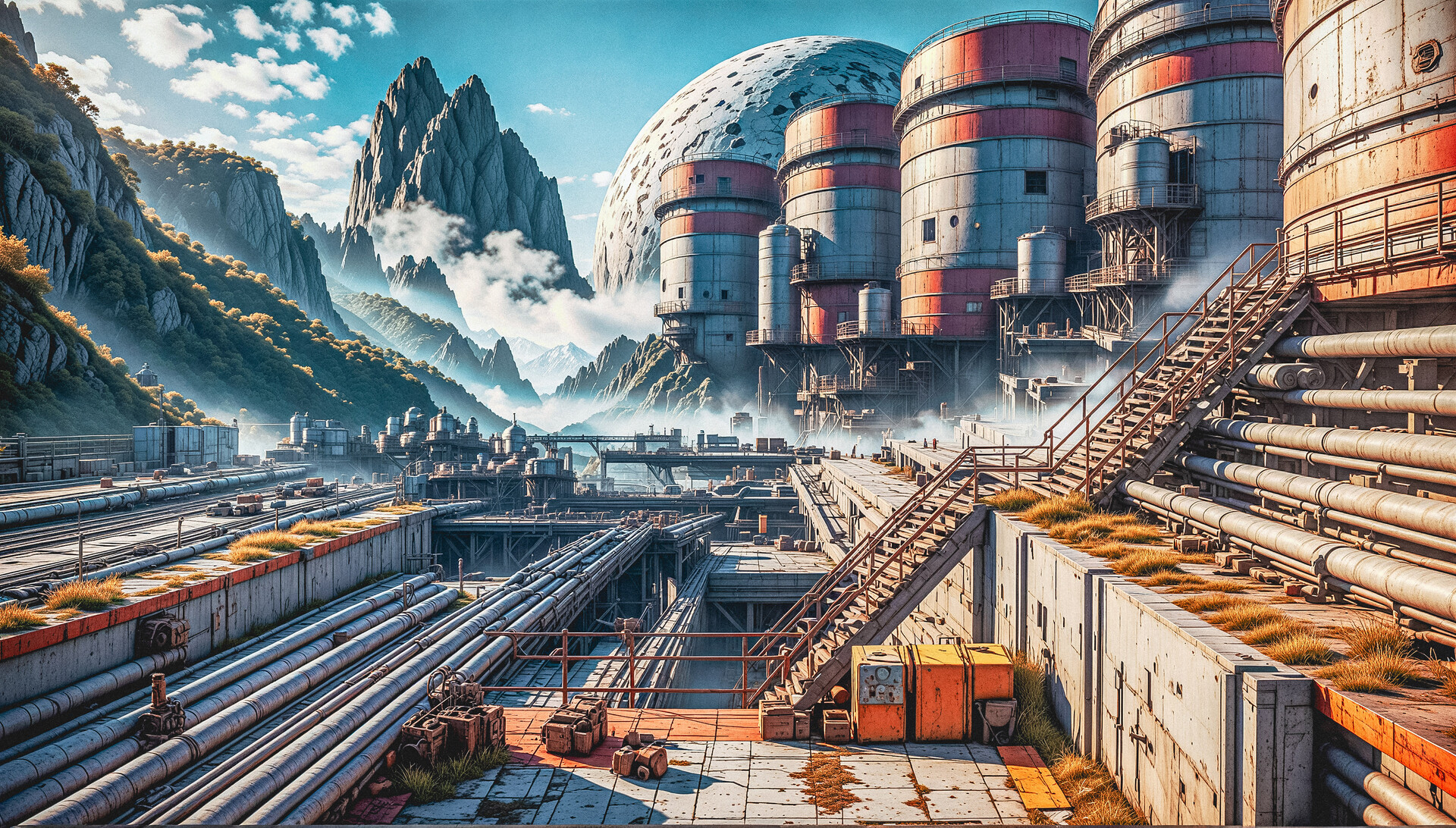 ArtStation - Off-world Processing Facility