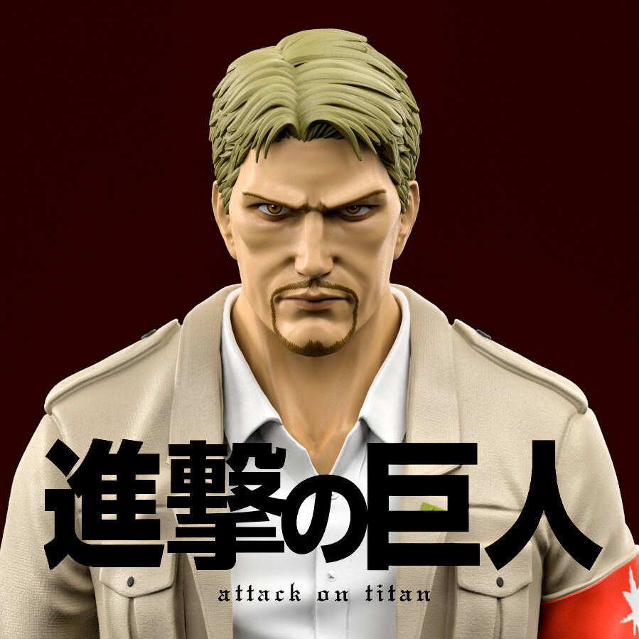 ArtStation - REINER - ATTACK ON TITAN