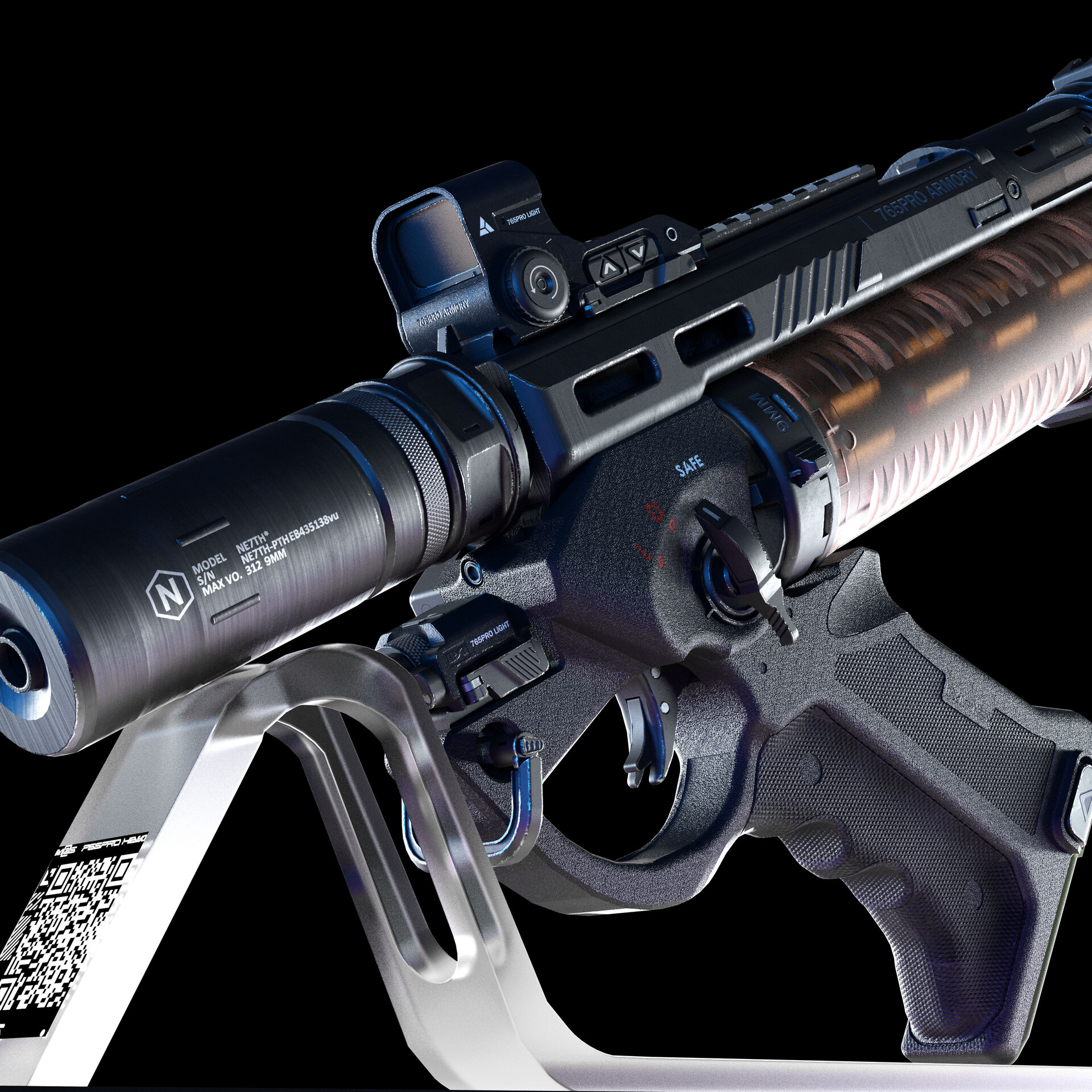 ArtStation - BULLUP PISTOL