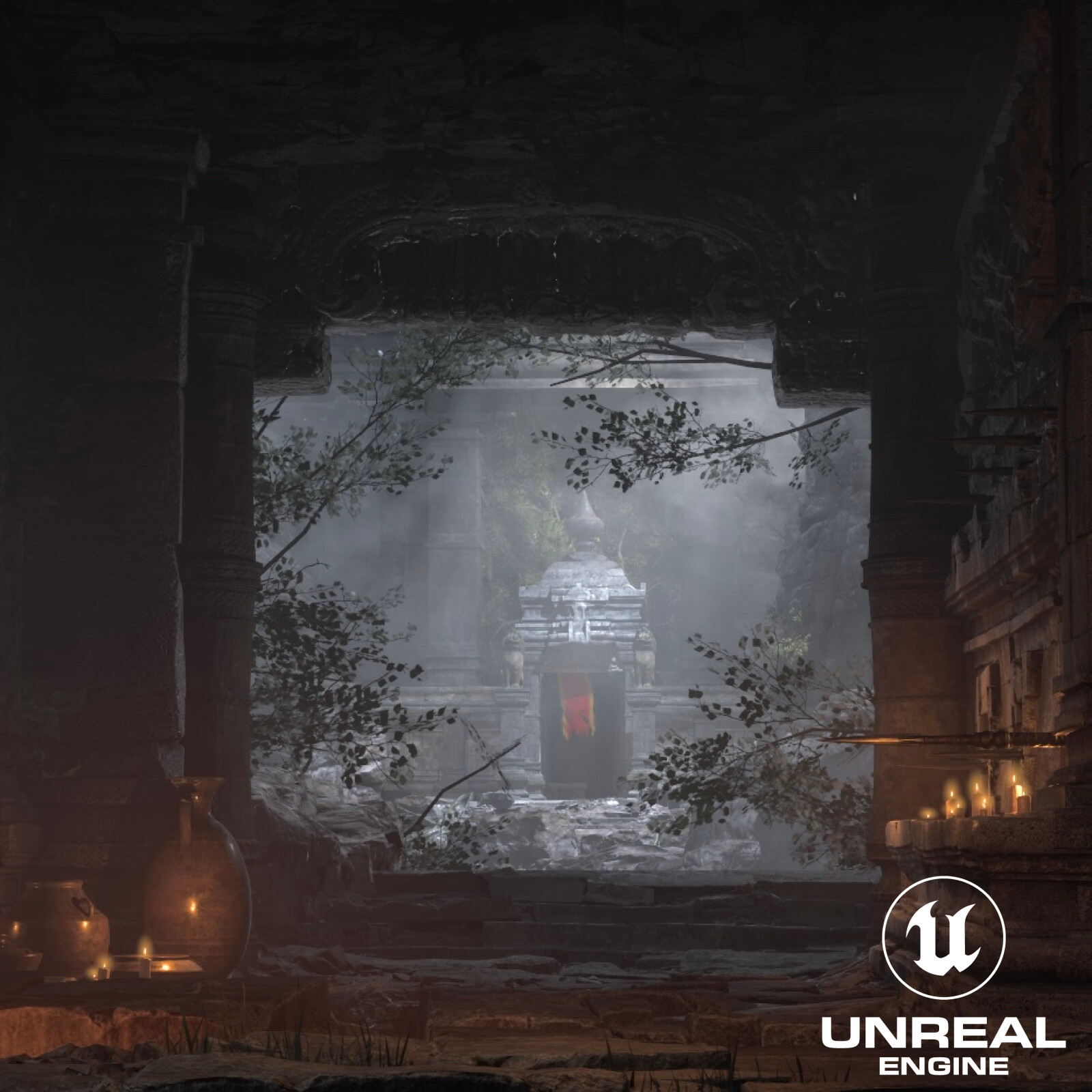 ArtStation - Adventure Environment - Hidden Temple | Unreal Engine 5