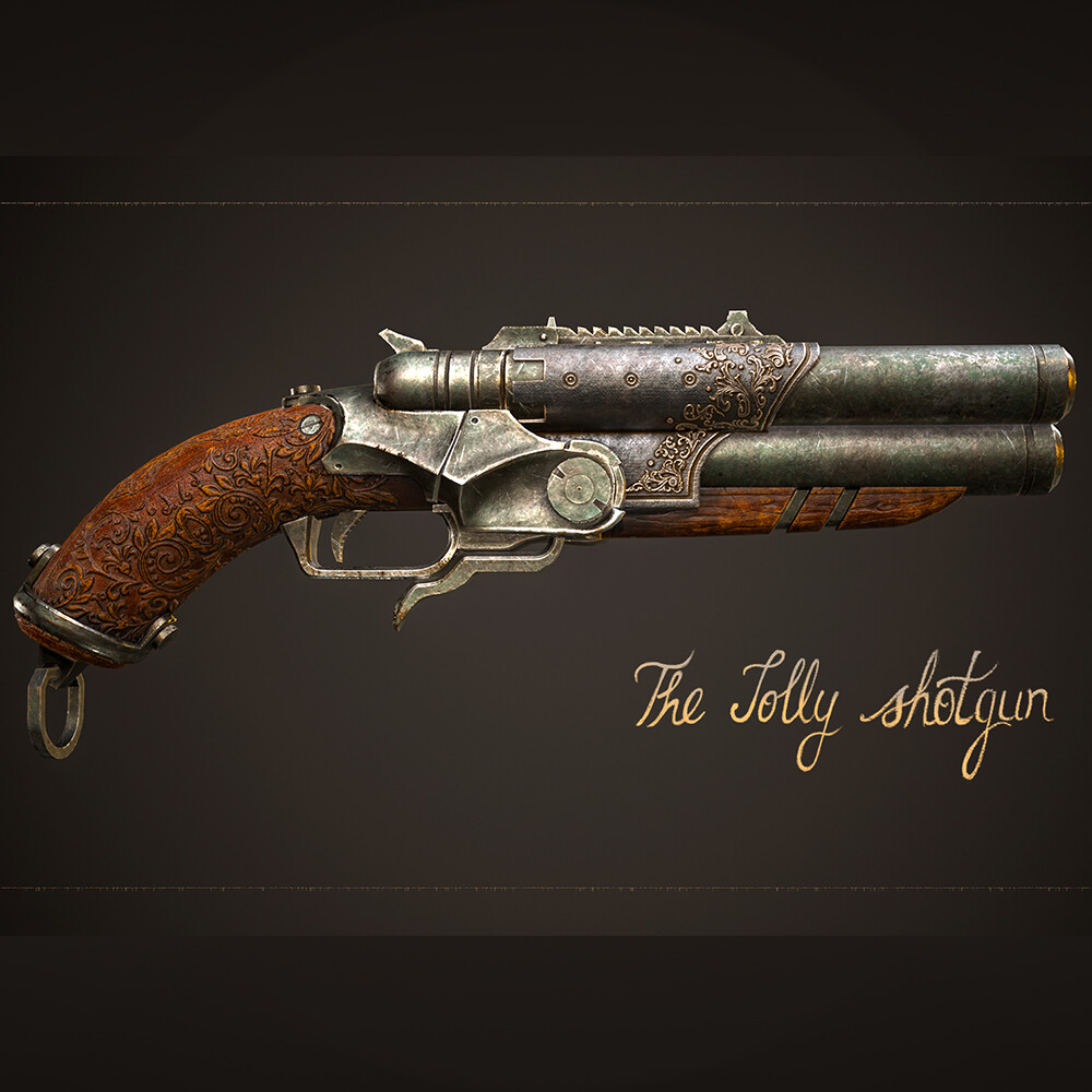 ArtStation - 'The Jolly' Shotgun