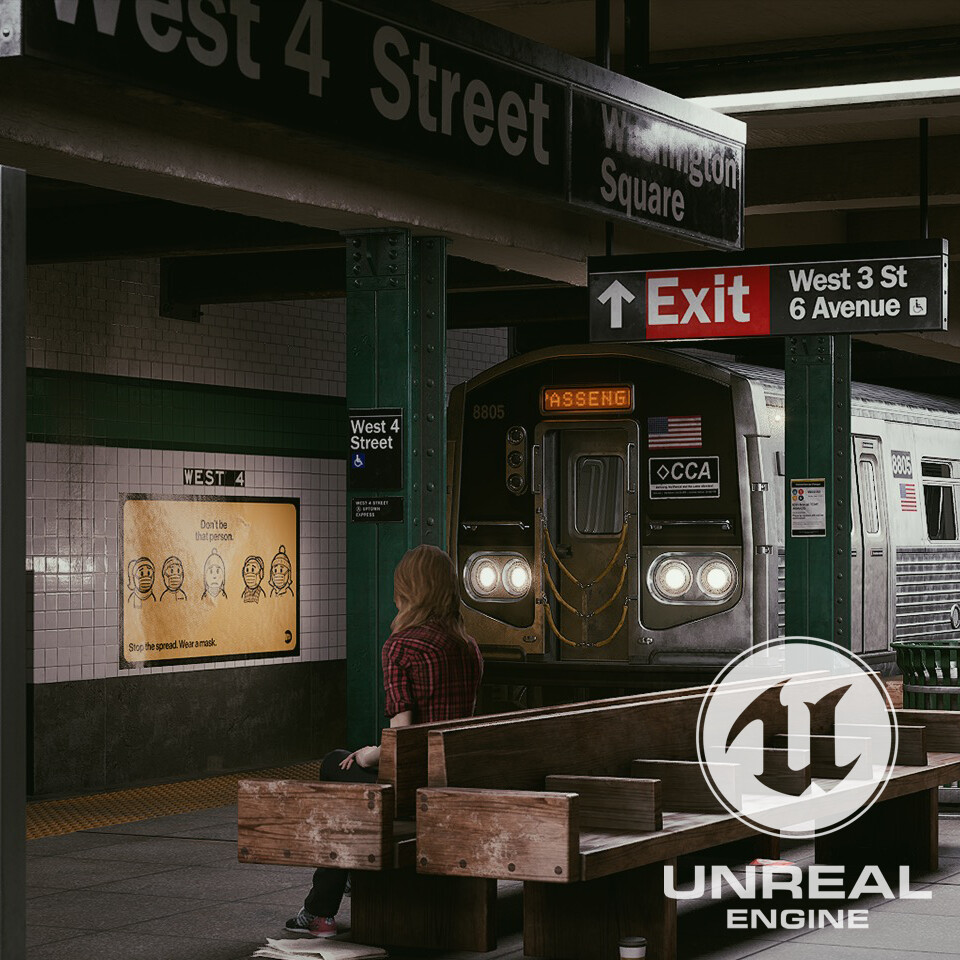 ArtStation - NY Subway (West4)