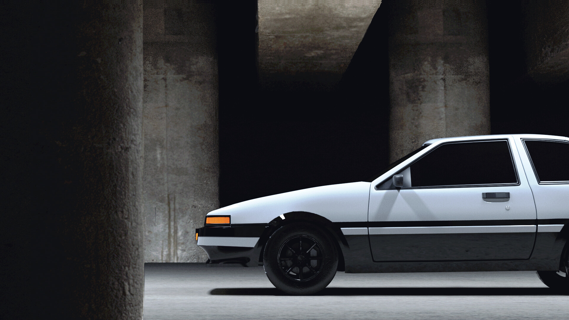 ArtStation - AE86 | Vehicle Modeling