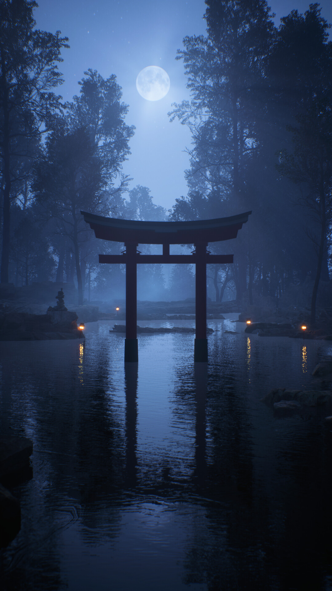 ArtStation - Japanese Torii Gates