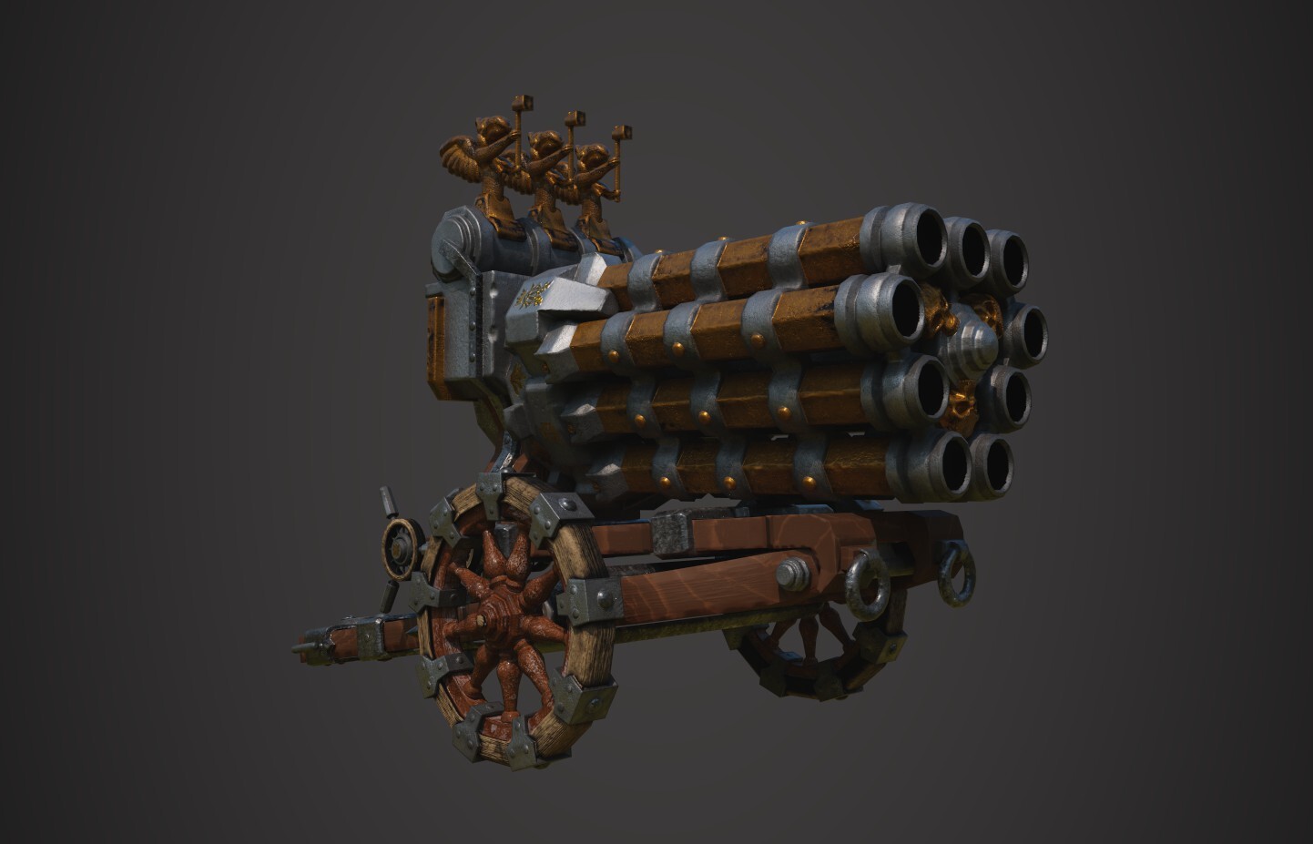 ArtStation - Helblaster Volley Gun