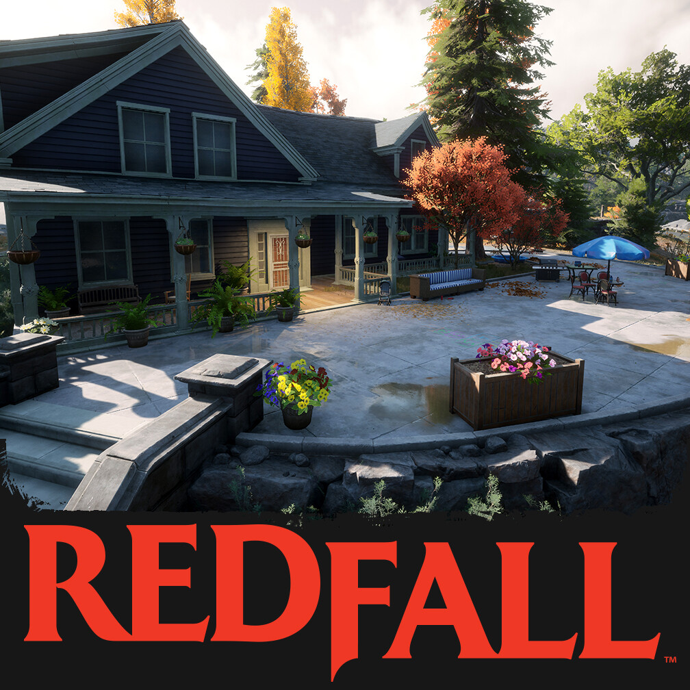 ArtStation - Redfall - District 2, Ashumet Springs