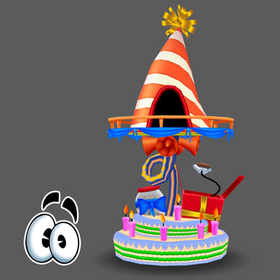ArtStation - Riggy's Cartoonival Float (Toontown Rewritten)