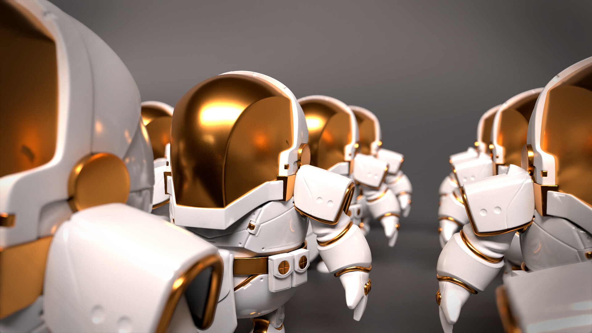 ArtStation - Gold Fallguy