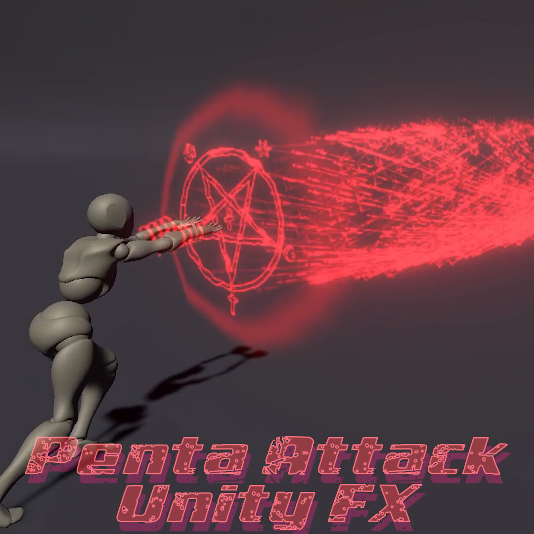 ArtStation - Penta Attack | Realtime Game FX | Unity
