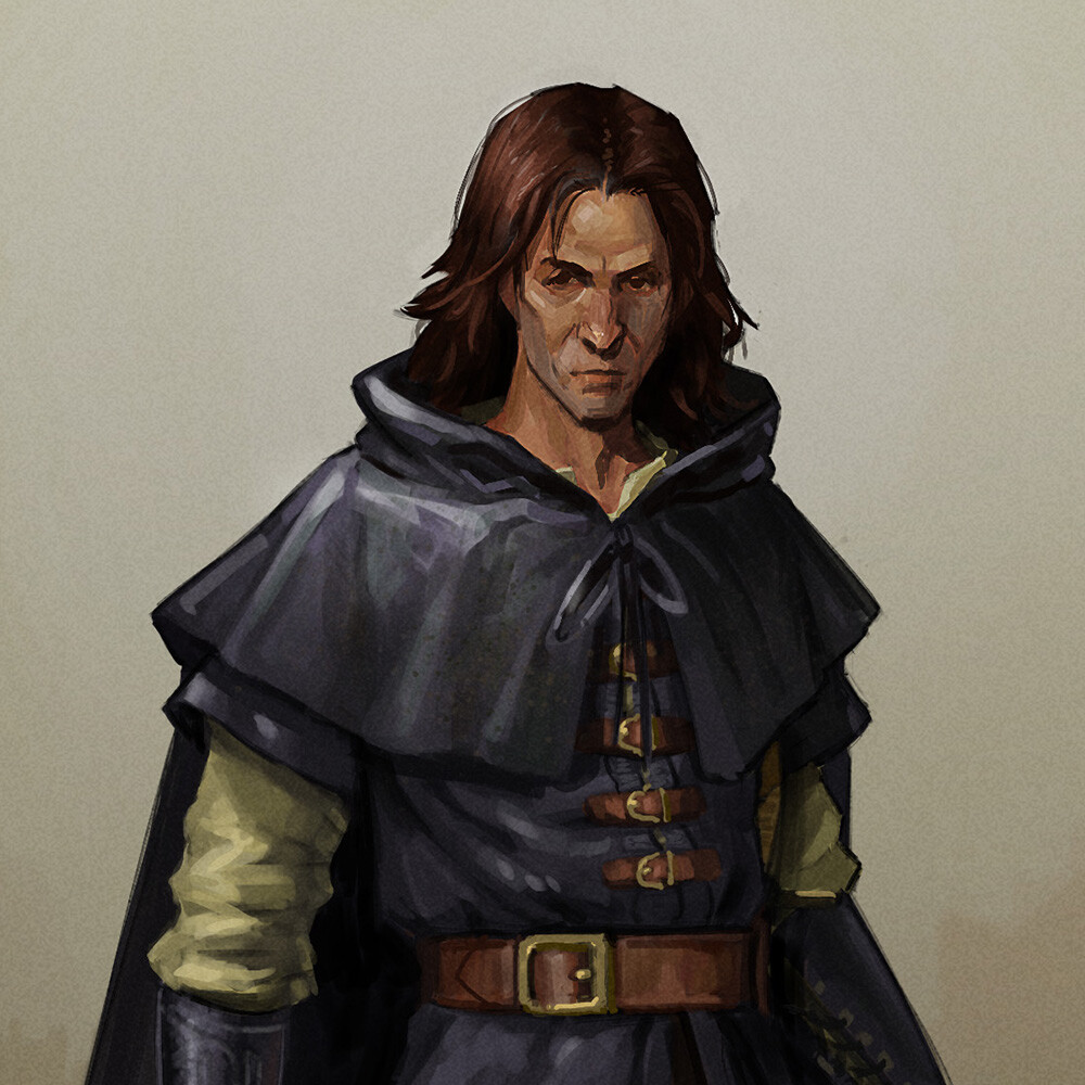 ArtStation - HALBERT - Character Design - Dustan