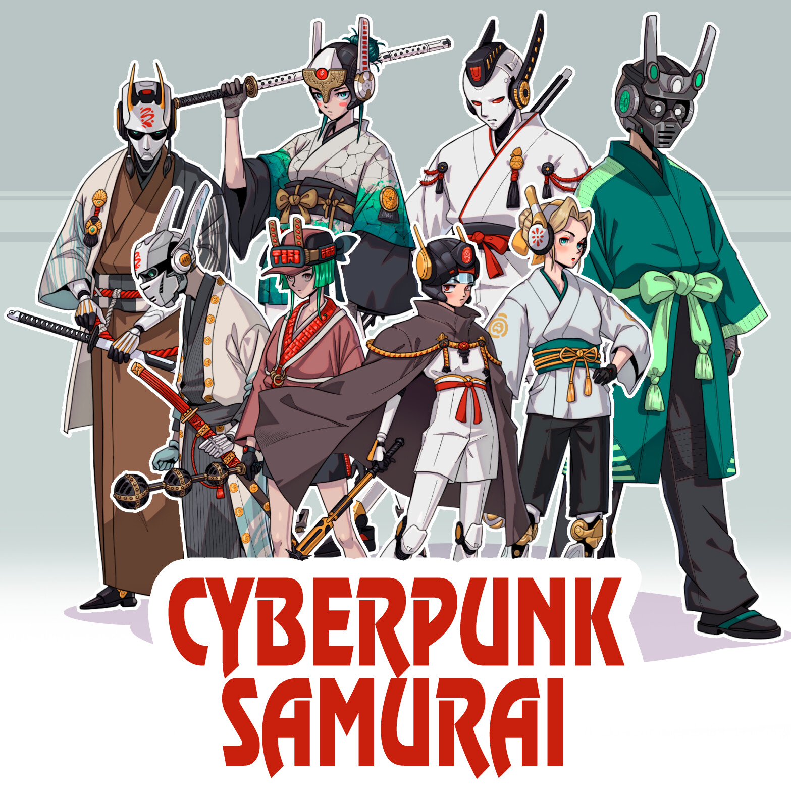 ArtStation - Cyberpunk Samurai