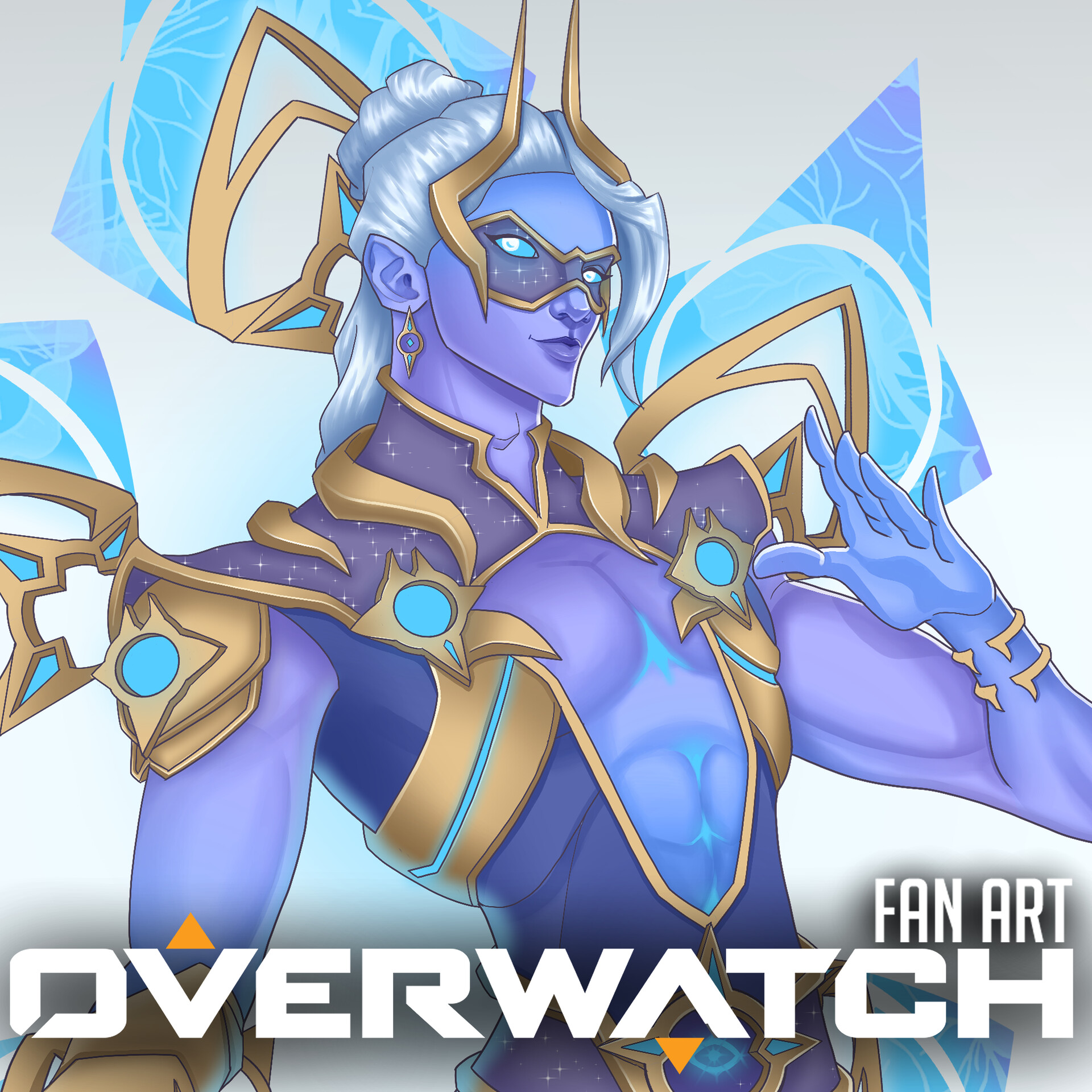 ArtStation - Ow Fanskin Celestial Lifeweaver