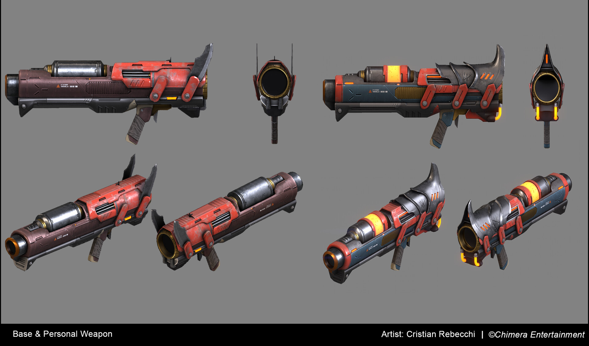 ArtStation - XCOM Legends weapons