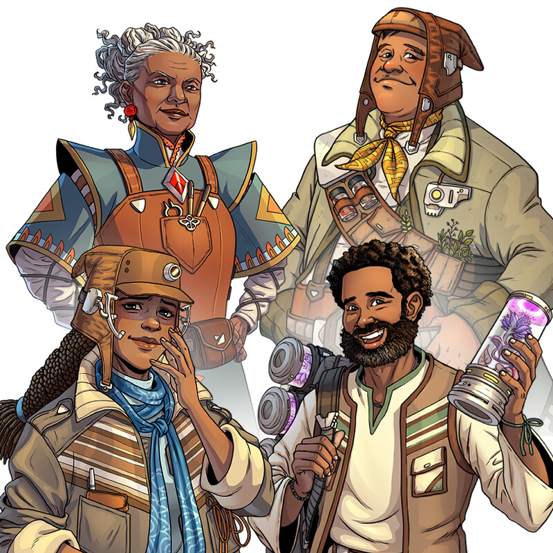 ArtStation - Earthborne Rangers 2