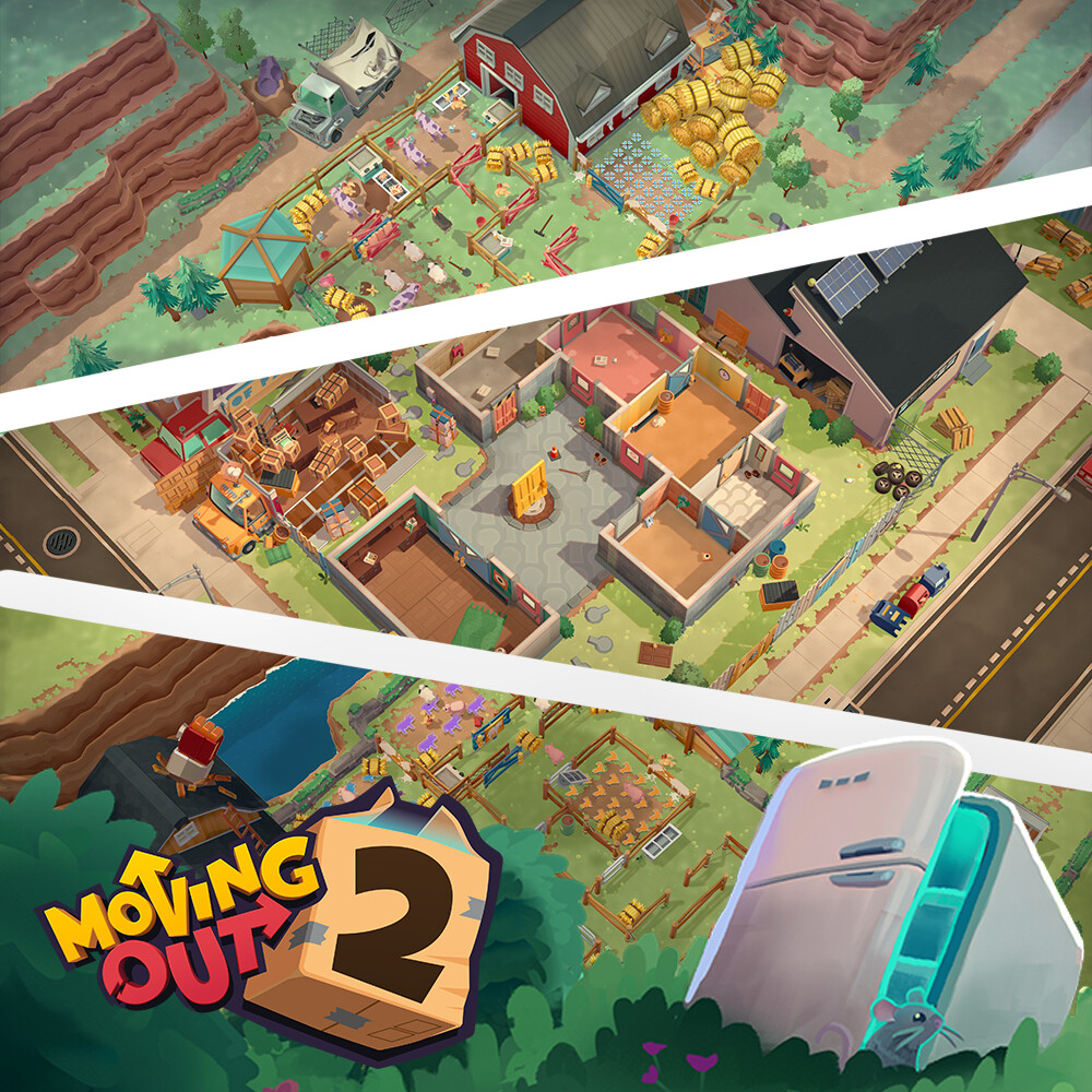 Brian Nguyen Portfolio - Moving Out 2 : Packmore Environments