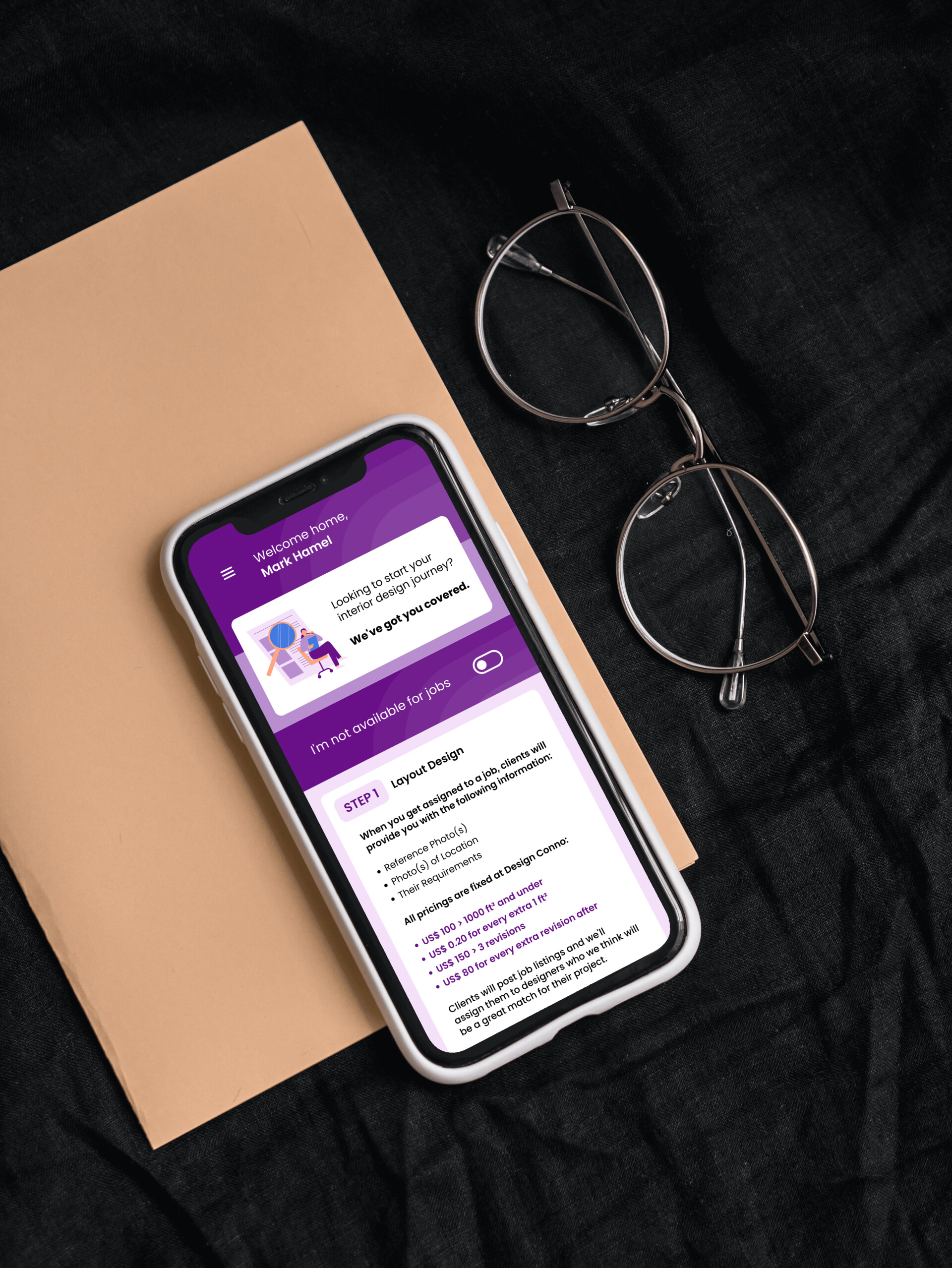 ArtStation - App, Catalogue, Name Card, Website Designs