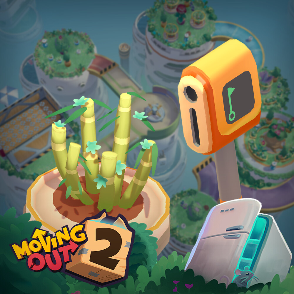 ArtStation - Moving Out 2 : Future Props