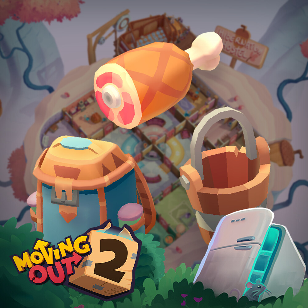 ArtStation - Moving Out 2 : Fantasy Props
