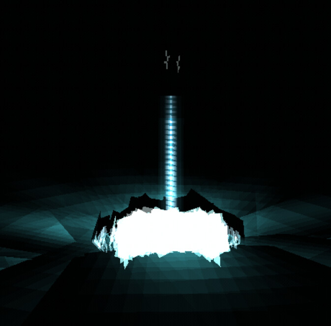 ArtStation - Lightning attack VFX