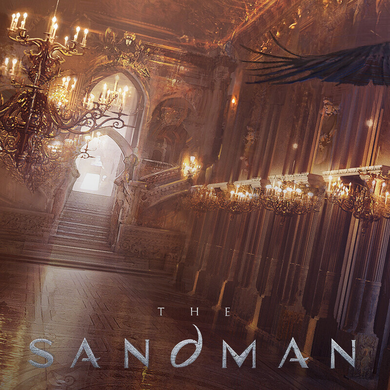 ArtStation - The Sandman (Netflix) - Foyer Concept - Dream's Palace