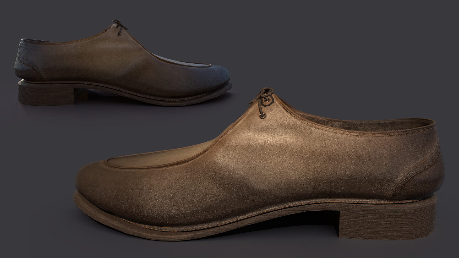ArtStation - Leather Shoe