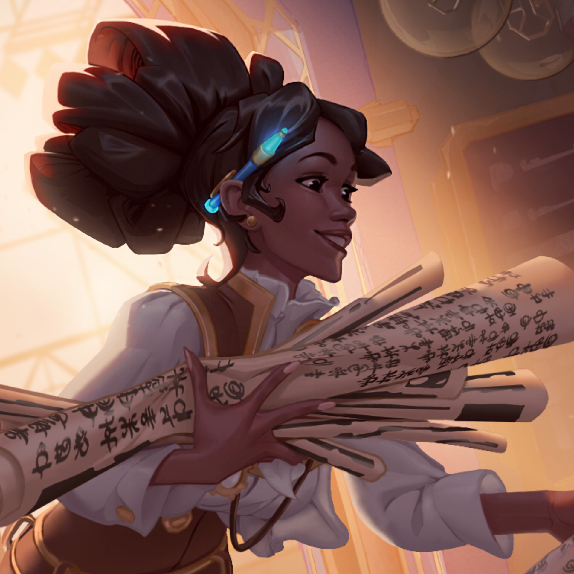 ArtStation - Overachieving Apprenta - Legends of Runeterra Fan Card