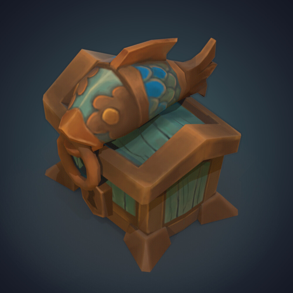 ArtStation - Fishing Chest