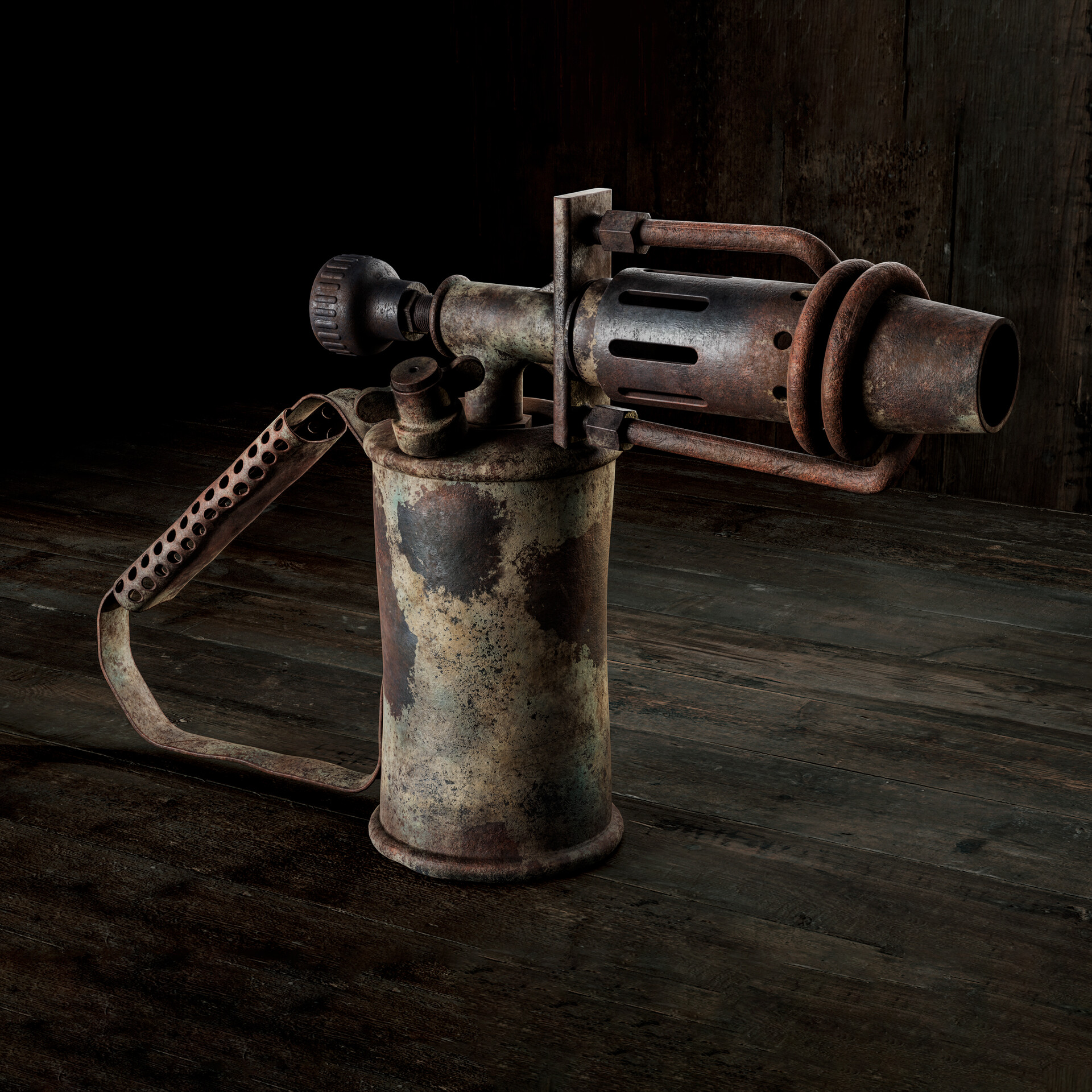 ArtStation - Old gas torch
