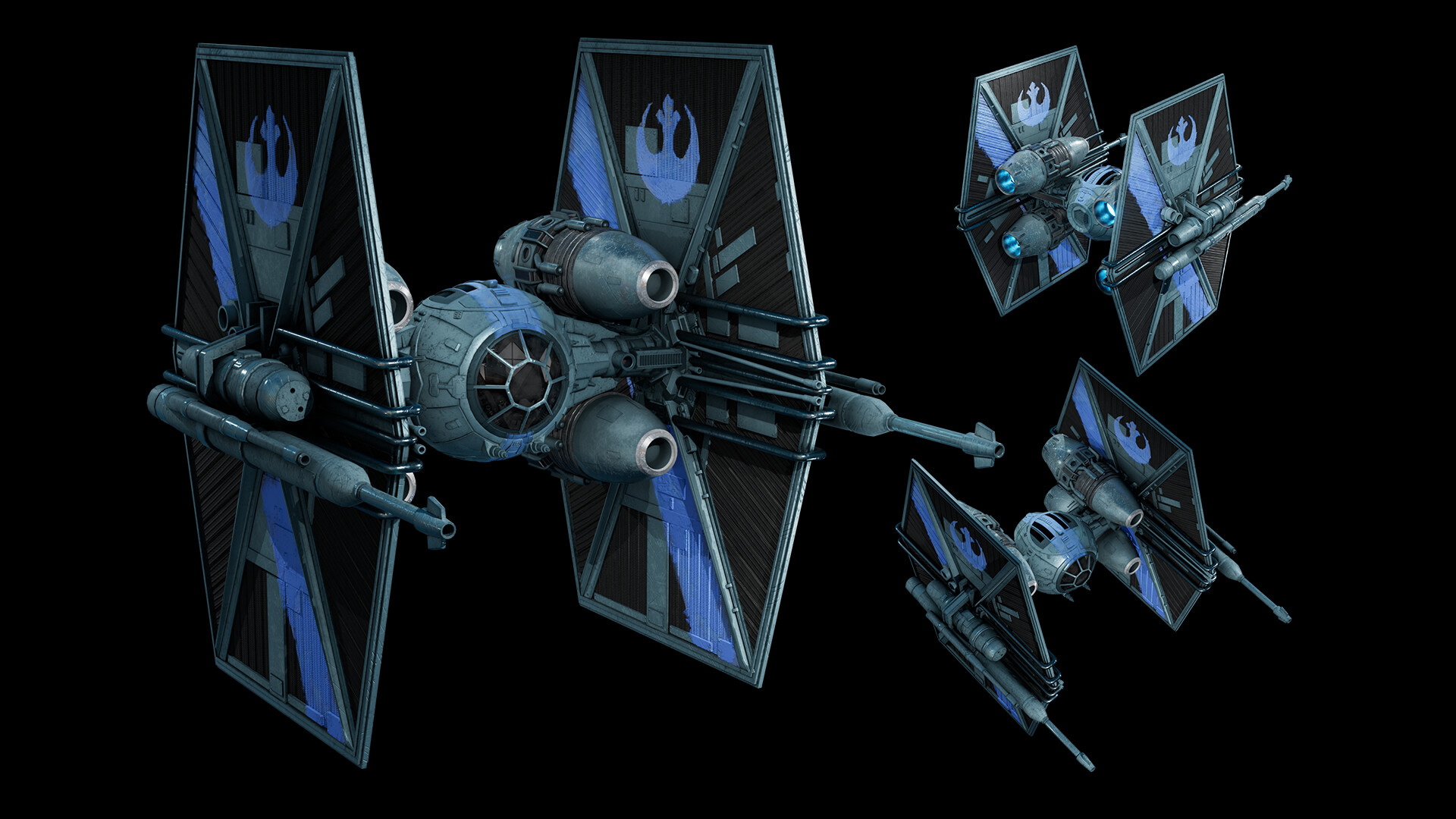 ArtStation - Modded TIE-Fighter
