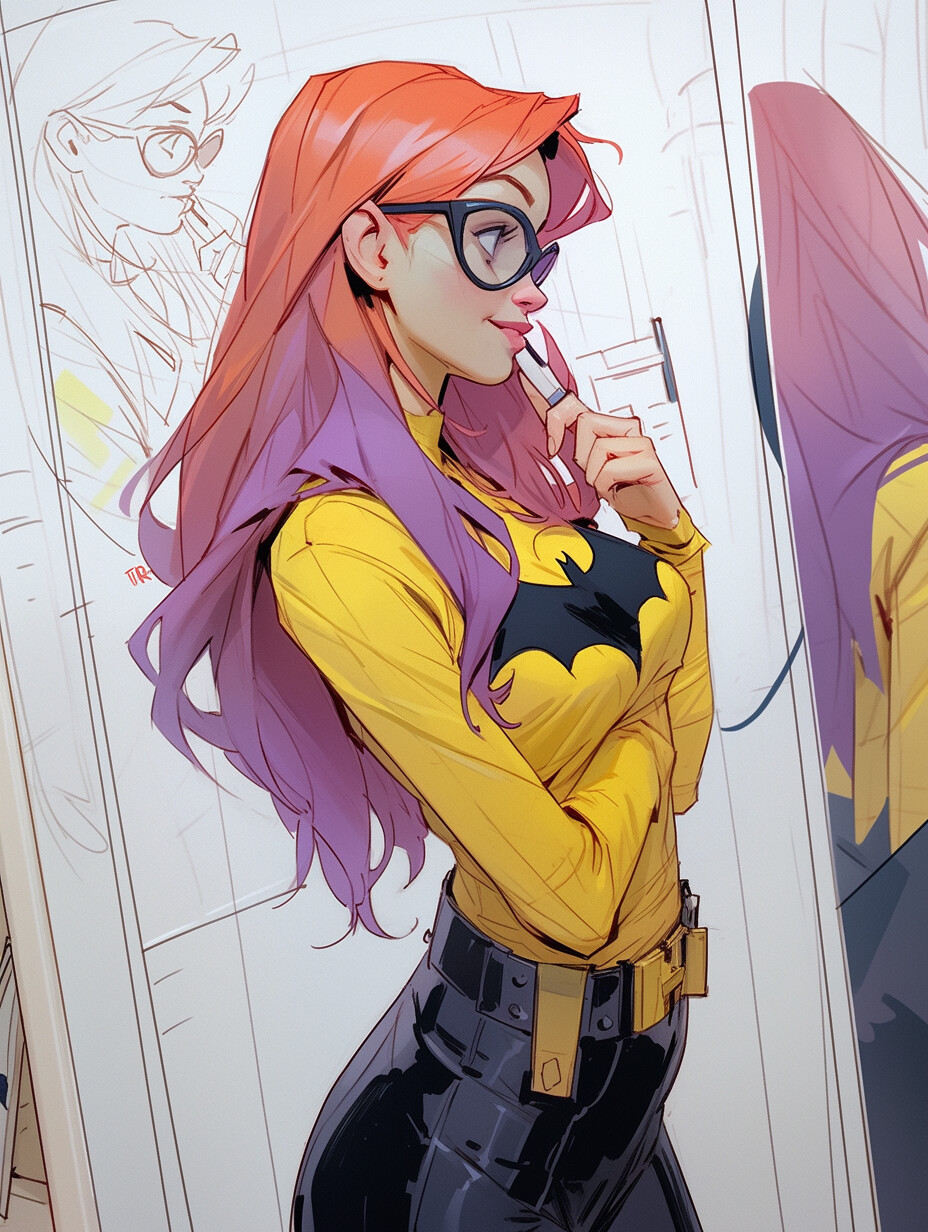 ArtStation - DC Girls Sketches