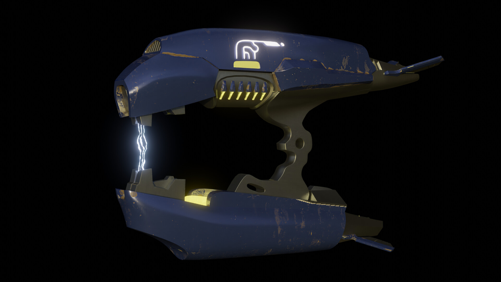 ArtStation - Custom Halo Energy sword and Plasma Rifle