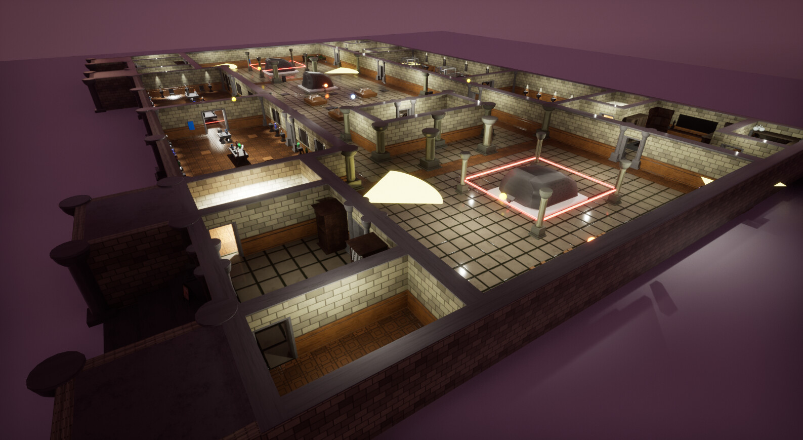 ArtStation - Burglar King, Collaborative Project - Level Design